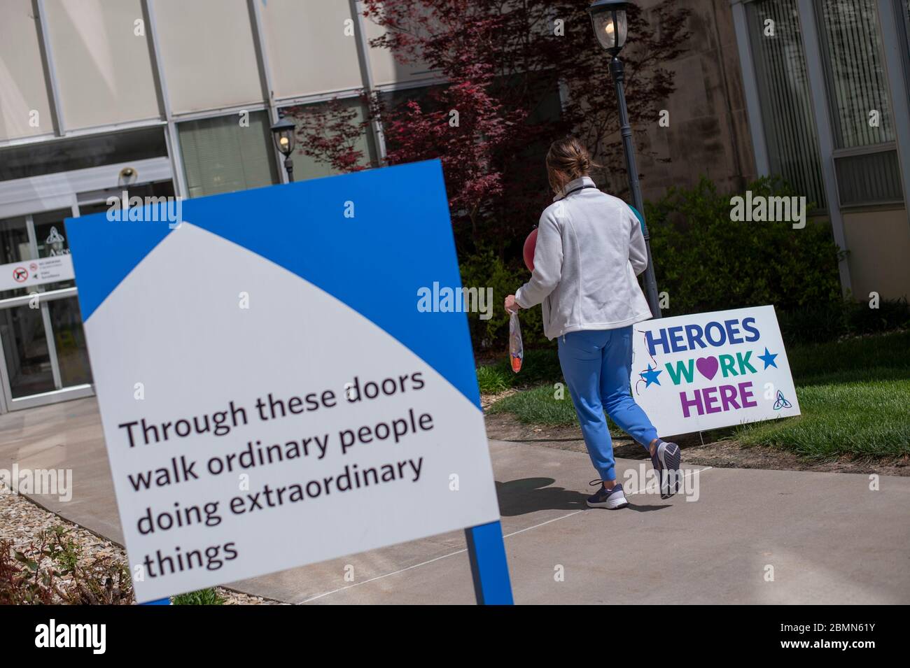 Manhattan, Kansas, USA. 9th May, 2020. JESSICA WOLFE returns to her ...