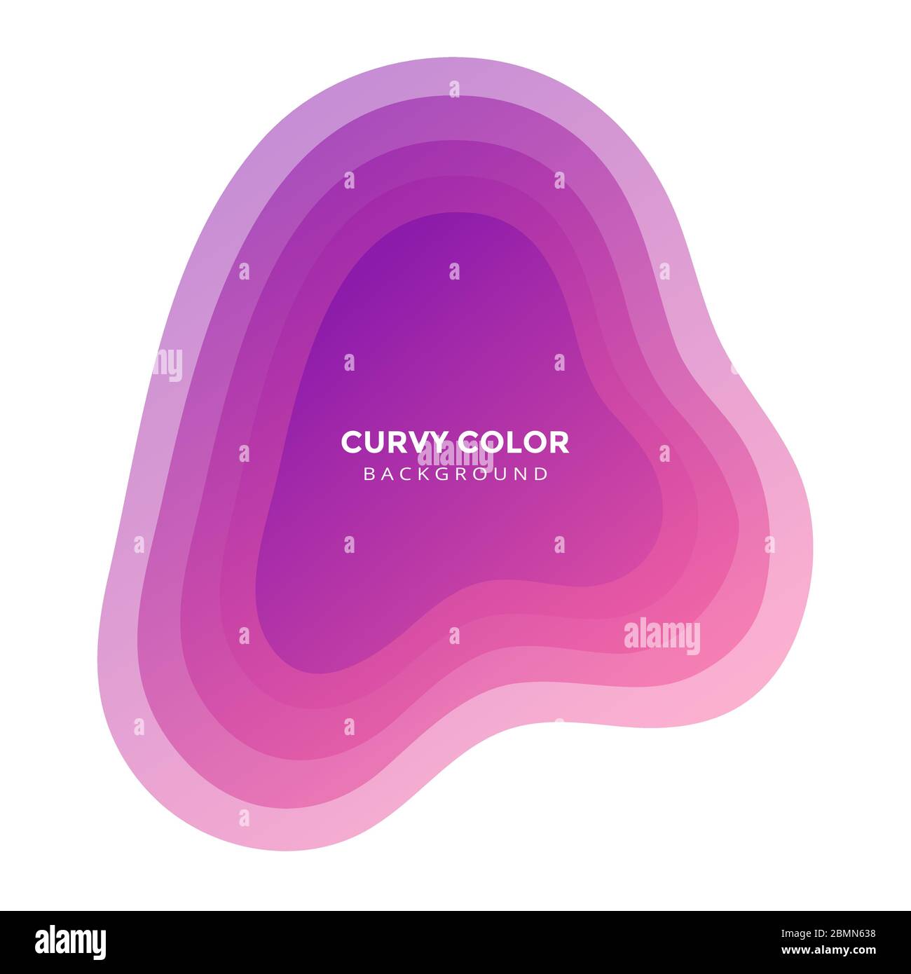 Modern liquid abstract blur blob element graphic gradient flat style ...