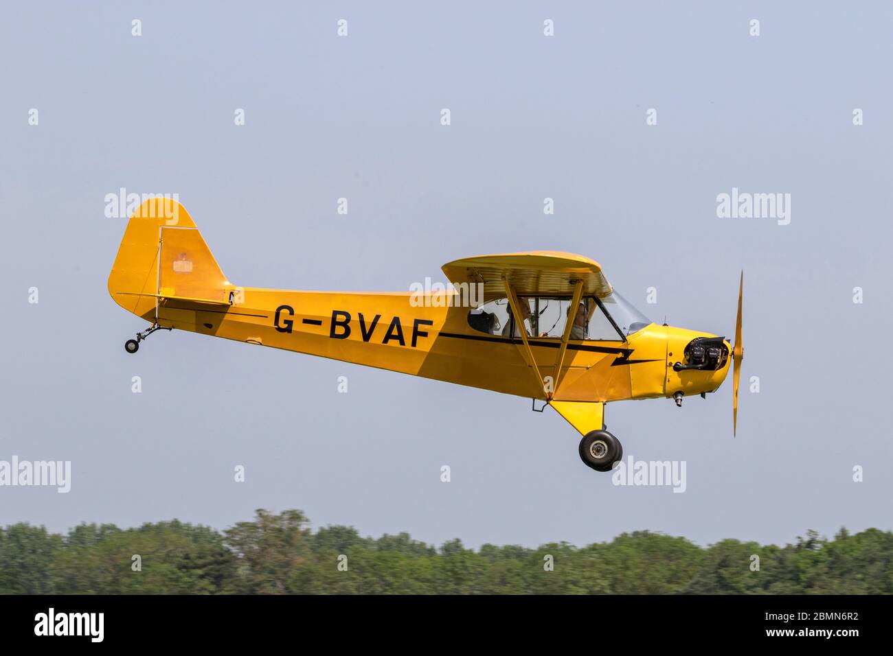 Piper J3C-65 Cub G-BVAF Stock Photo - Alamy