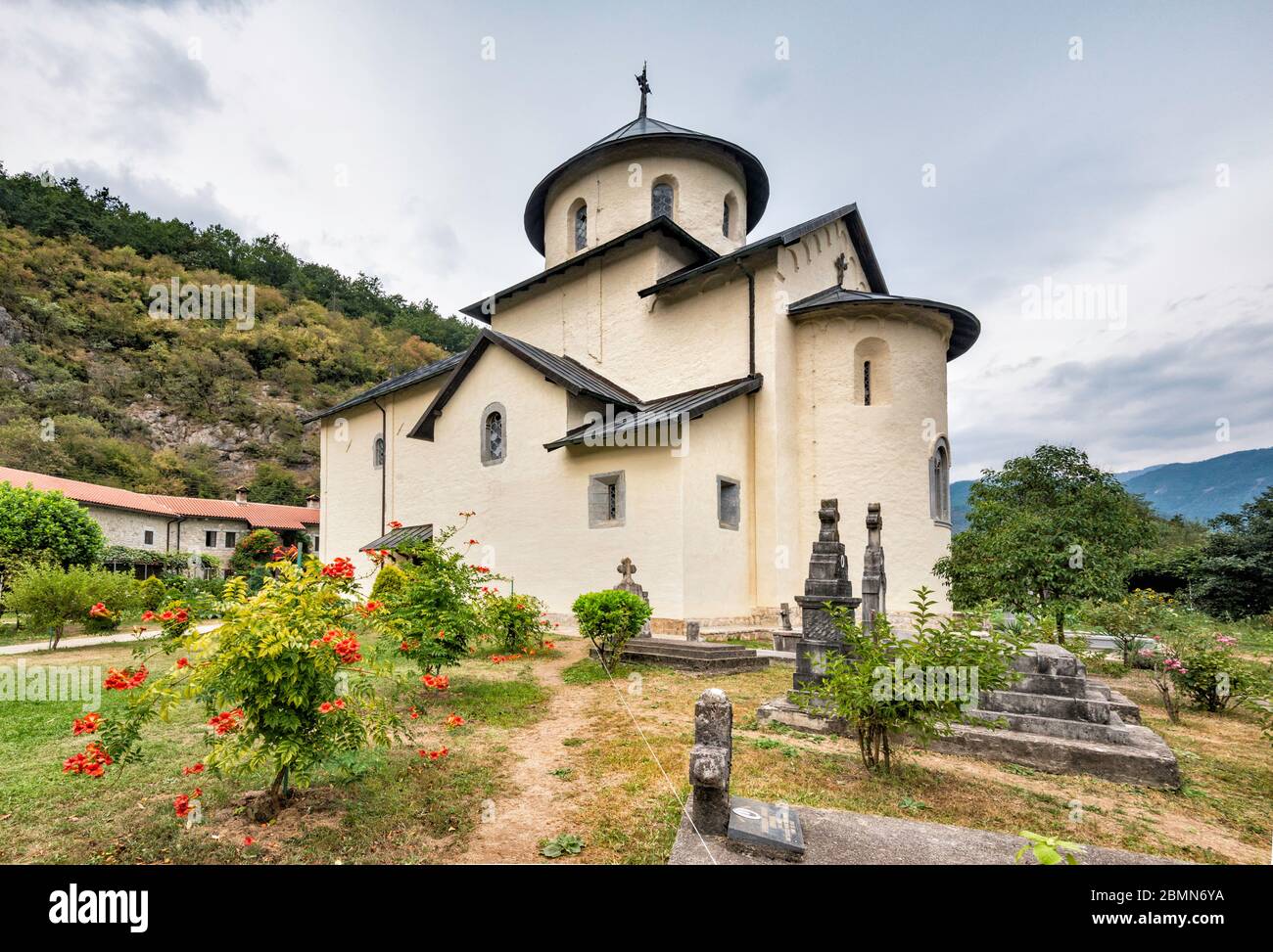 Assumption of Mary Church at Moraca Monastery, Serbian Orthodox, in ...
