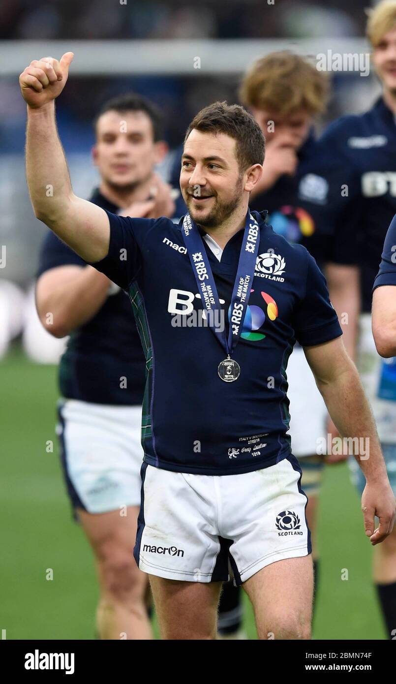 Rugby match stadio olimpico hi-res stock photography and images - Alamy