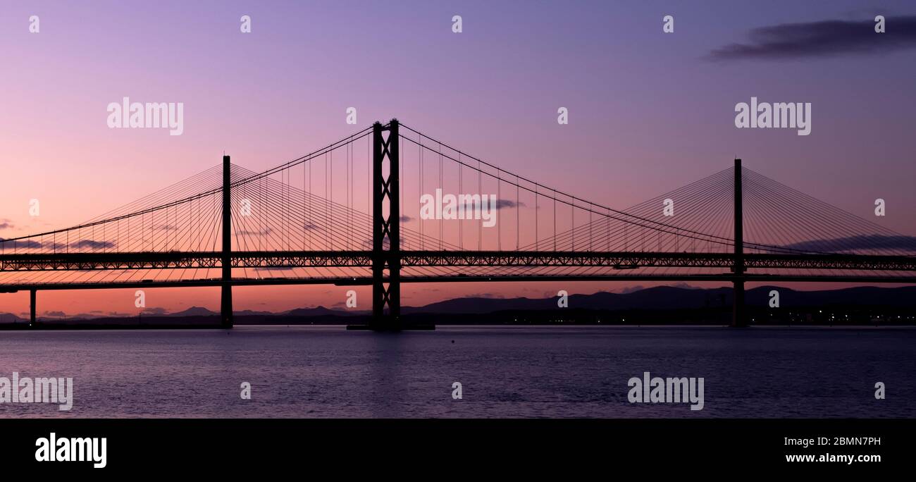 Forth road bridges hi-res stock photography and images - Alamy