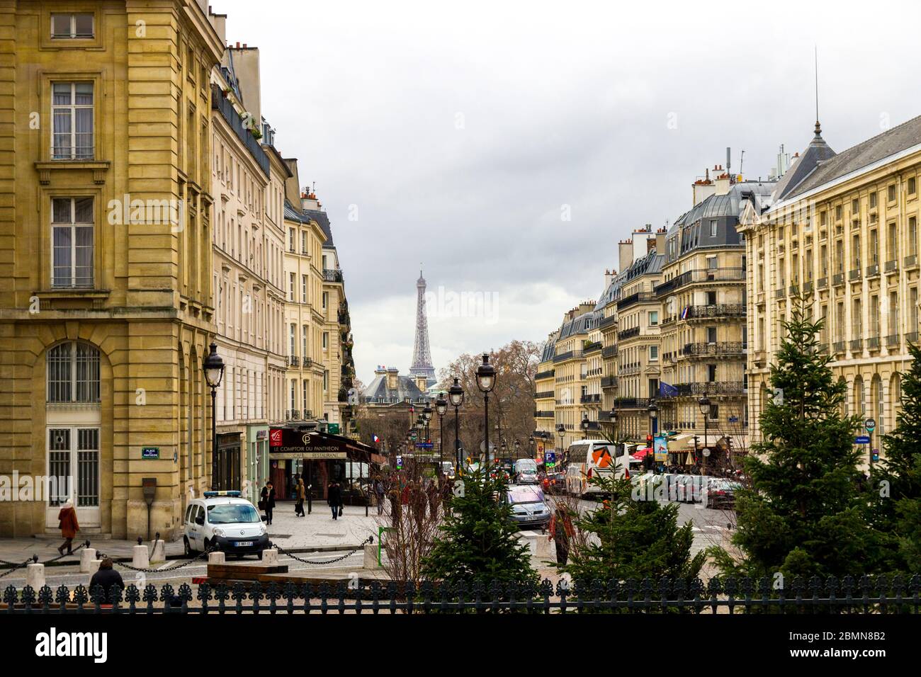 Landmark and street photo of Paris journey Stock Photo - Alamy