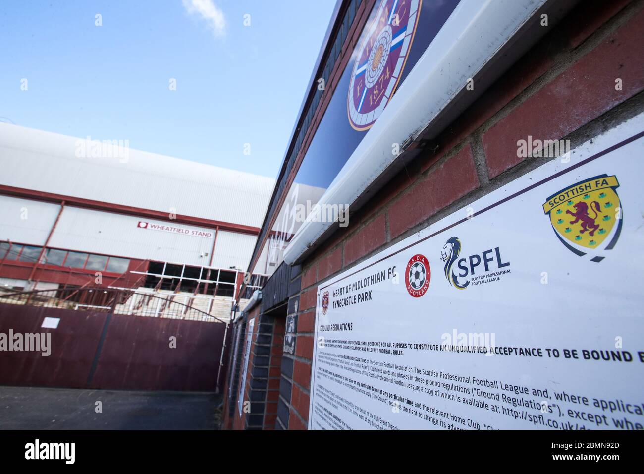 Hearts fc logo hi-res stock photography and images - Alamy