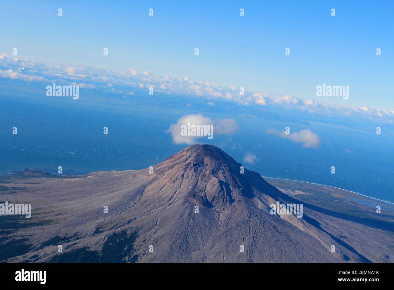 Alaska, Mount St. Augustine Stock Photo - Alamy