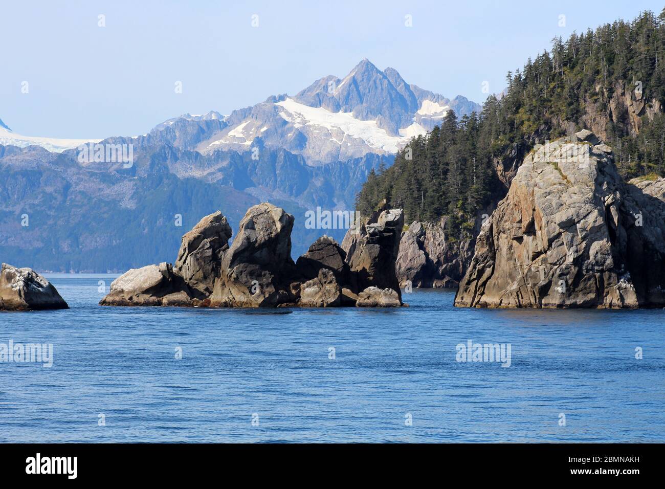 Alaska Resurrection Bay Rocks High Resolution Stock Photography and ...