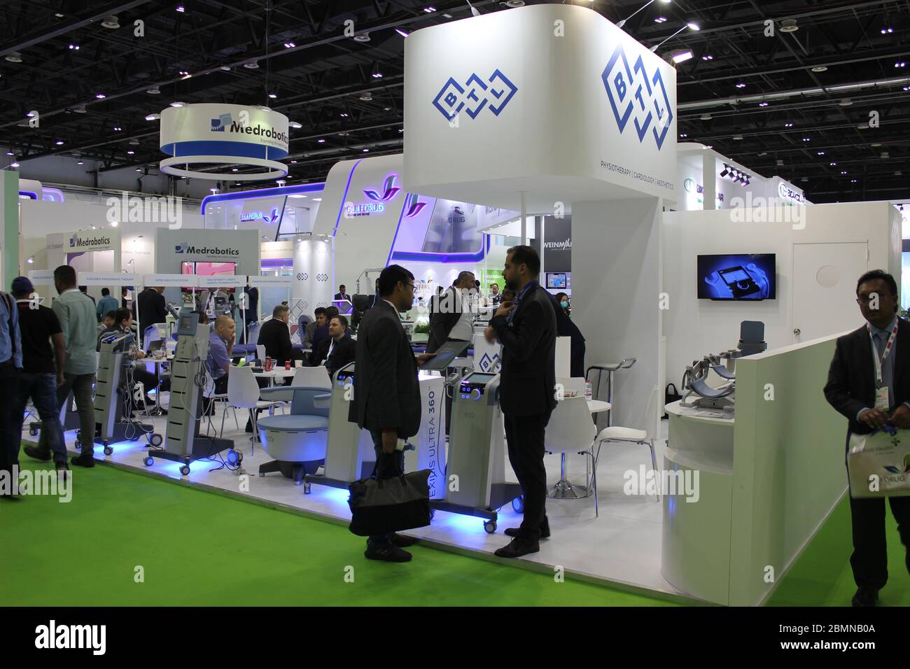 Scene at 'Arab Health 2020' trade show for the global healthcare ...