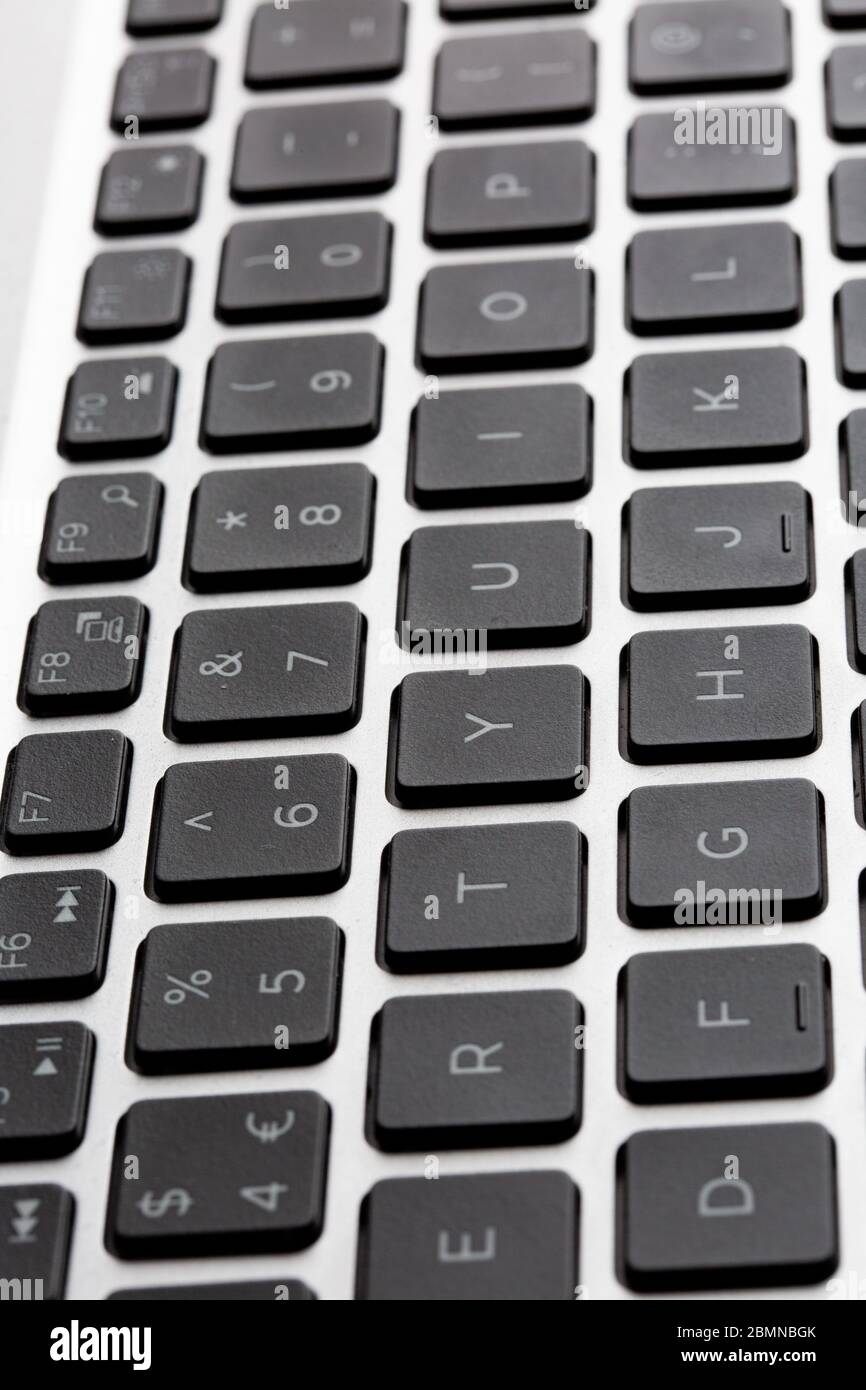 Qwerty keyboard layout hi-res stock photography and images - Alamy