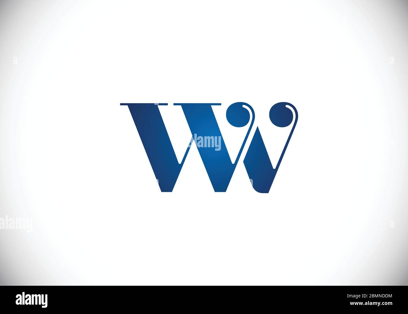 Initial Monogram Letter W V Logo Design Vector Template. Graphic ...