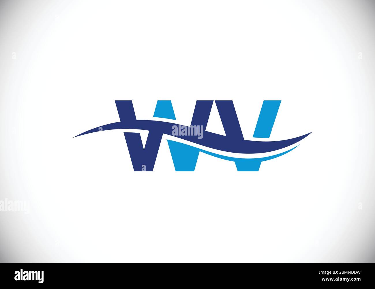 Initial Monogram Letter W V Logo Design Vector Template. Graphic ...