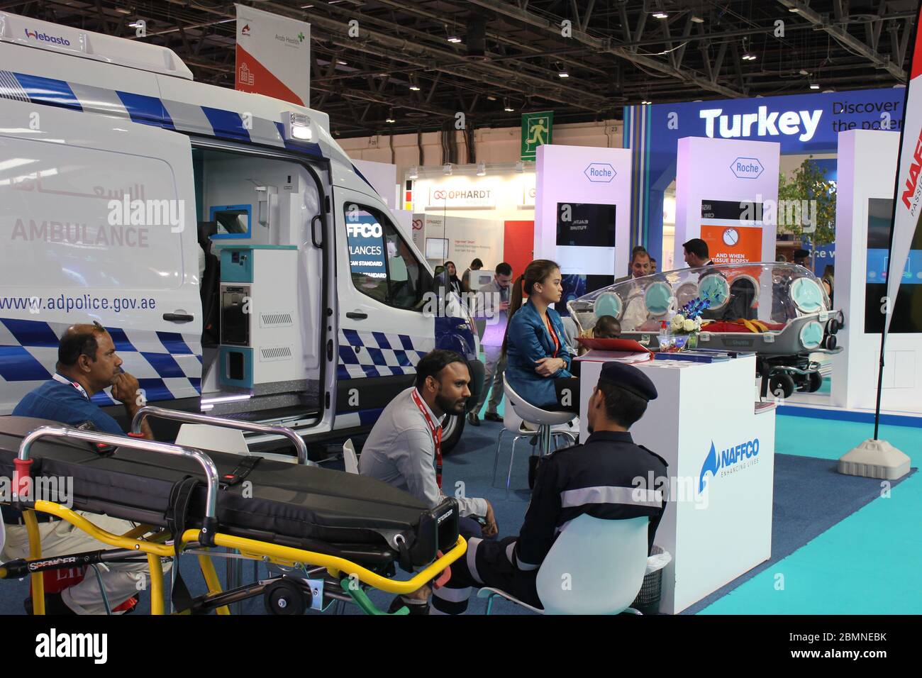 Scene at 'Arab Health 2020' trade show for the global healthcare ...