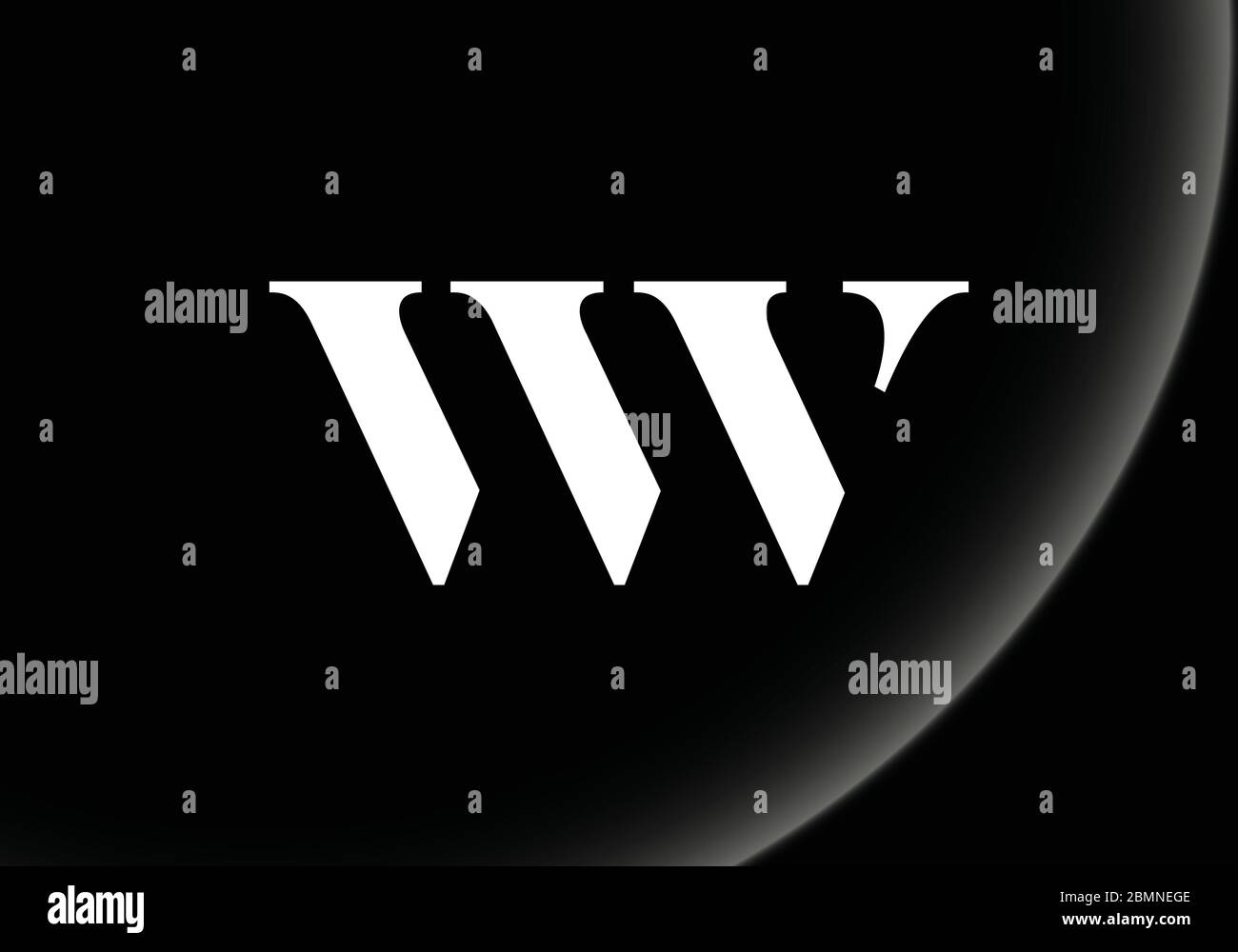 Initial Monogram Letter W V Logo Design Vector Template. Graphic ...