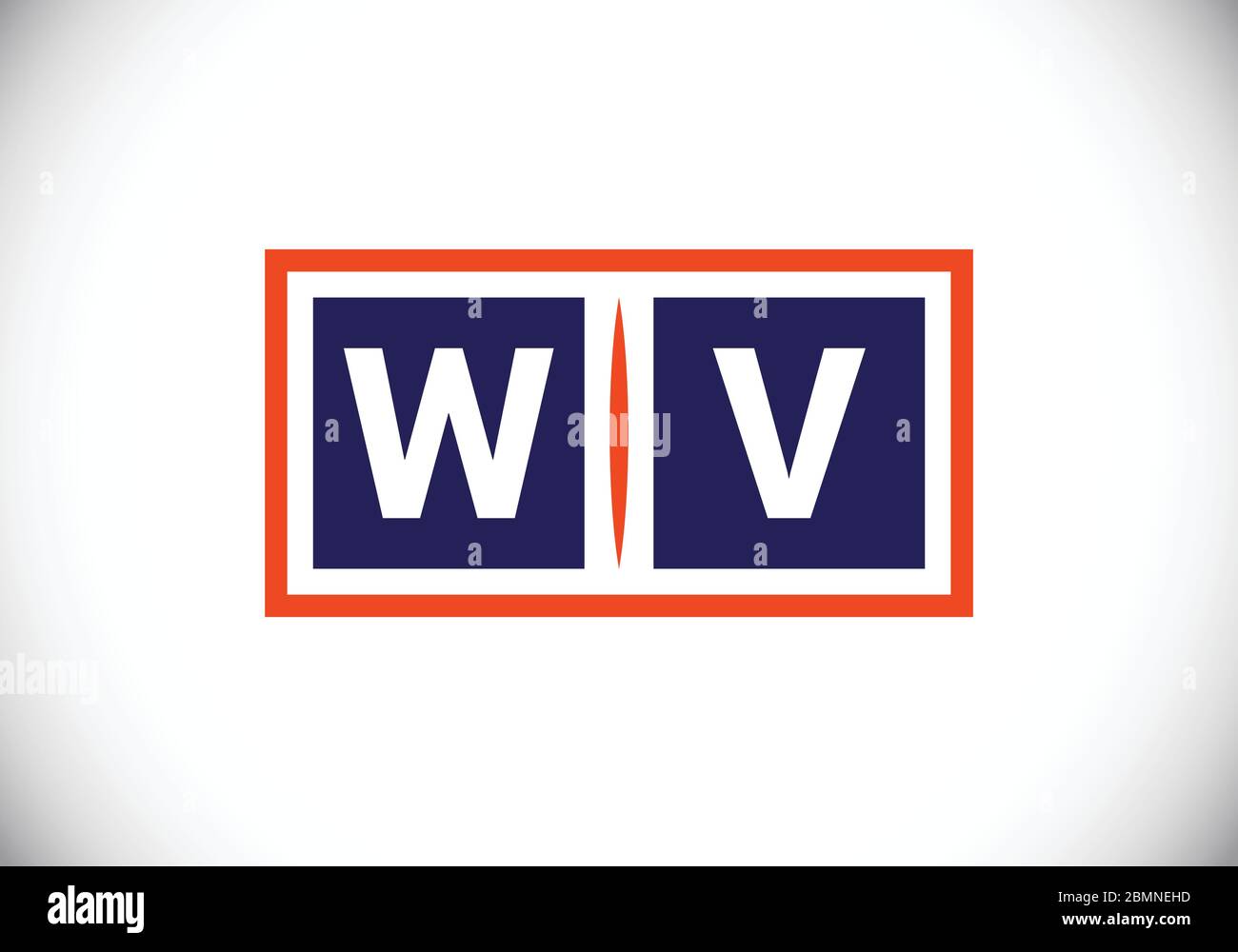 Initial Monogram Letter W V Logo Design Vector Template. Graphic ...