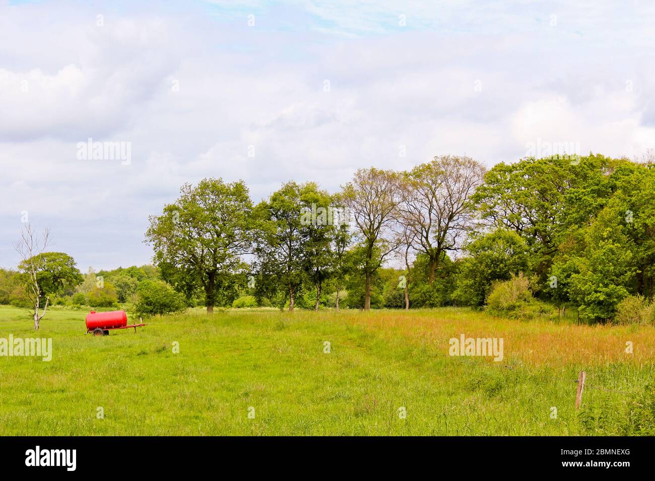 Agricultural nature landscape from Lower Saxony, Germany Stock Photo ...
