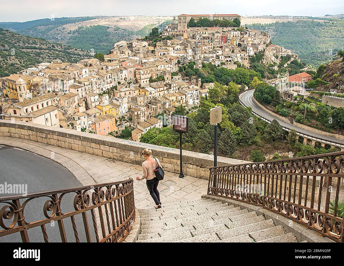 Ragusa, hilltop city, Sicily, Italy Stock Photo - Alamy