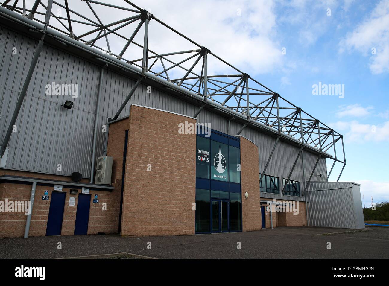 General views around the Falkirk Stadium - Home of Falkirk Football ...