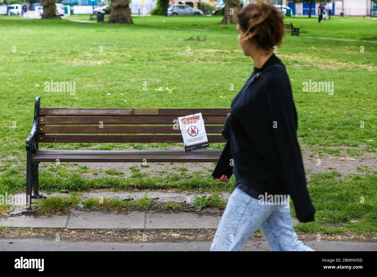 London, UK. 10th May, 2020. (EDITOR'S NOTE: Image contains profanity).A ...