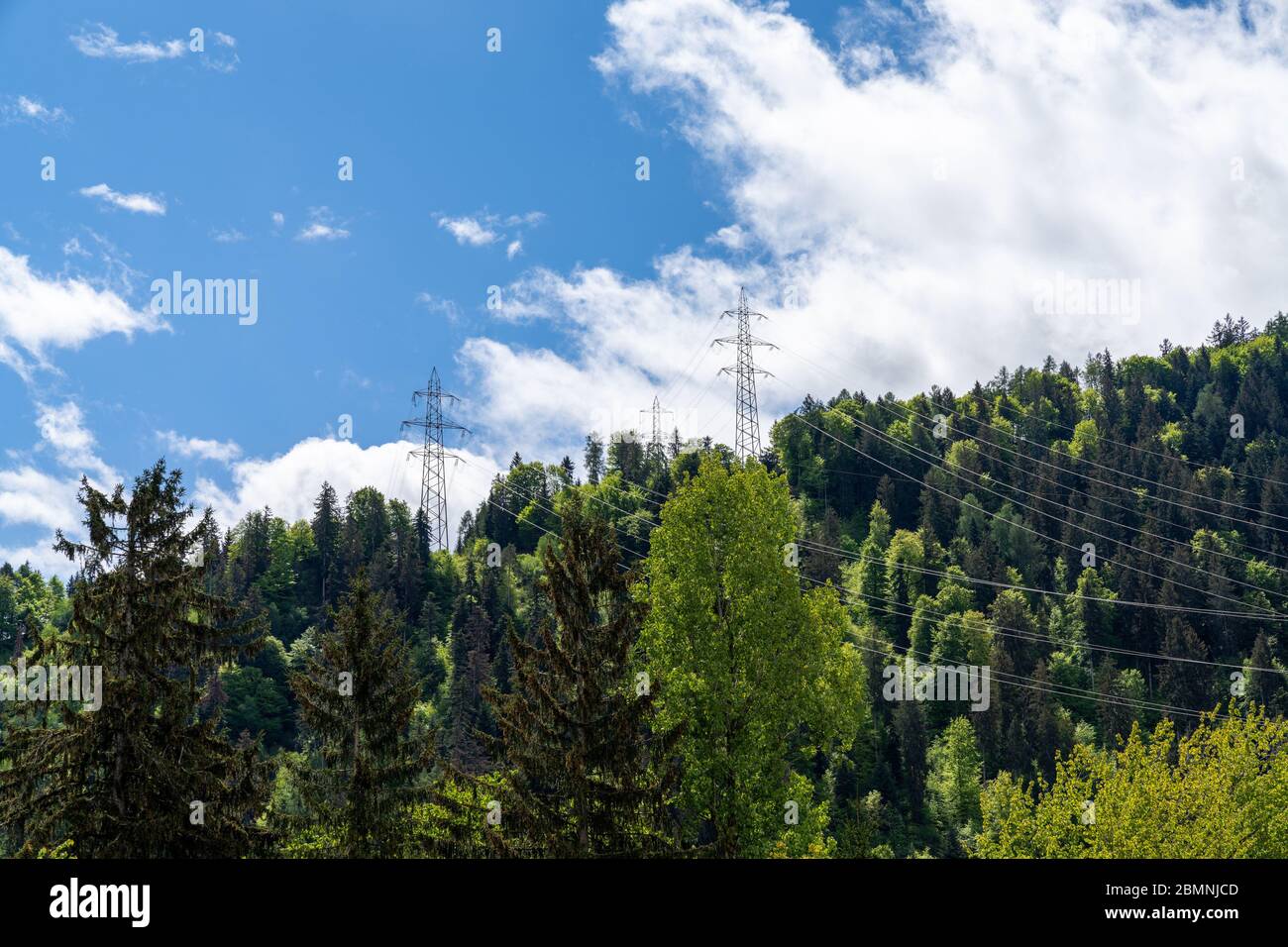 High voltage cable switzerland hi-res stock photography and images - Alamy
