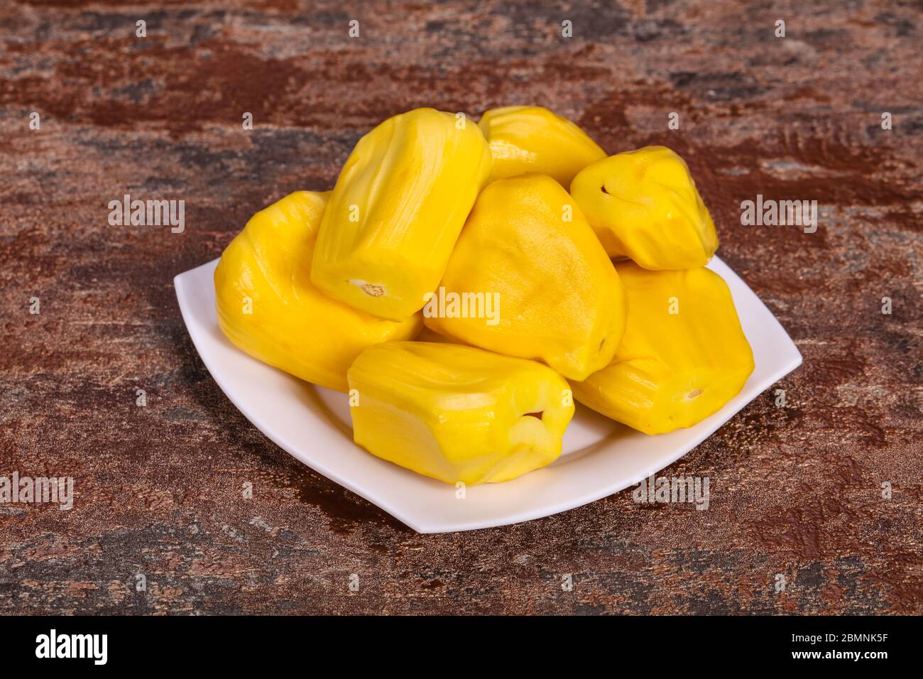 Tropical exotic fruit - Jackfruit tree in the plate Stock Photo - Alamy