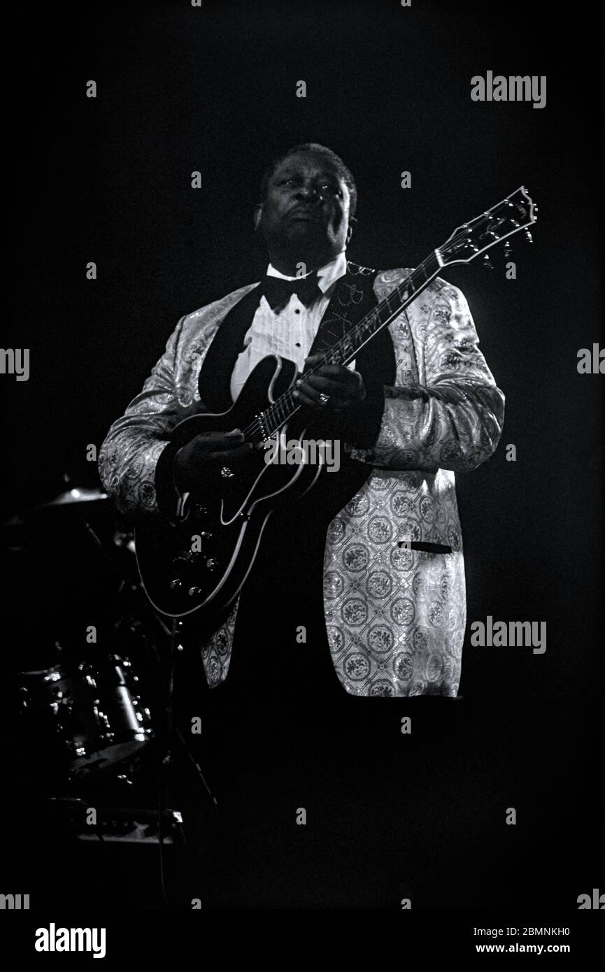 10 March 1996, the legendary king of blues B.B. King - Blues Boy ...