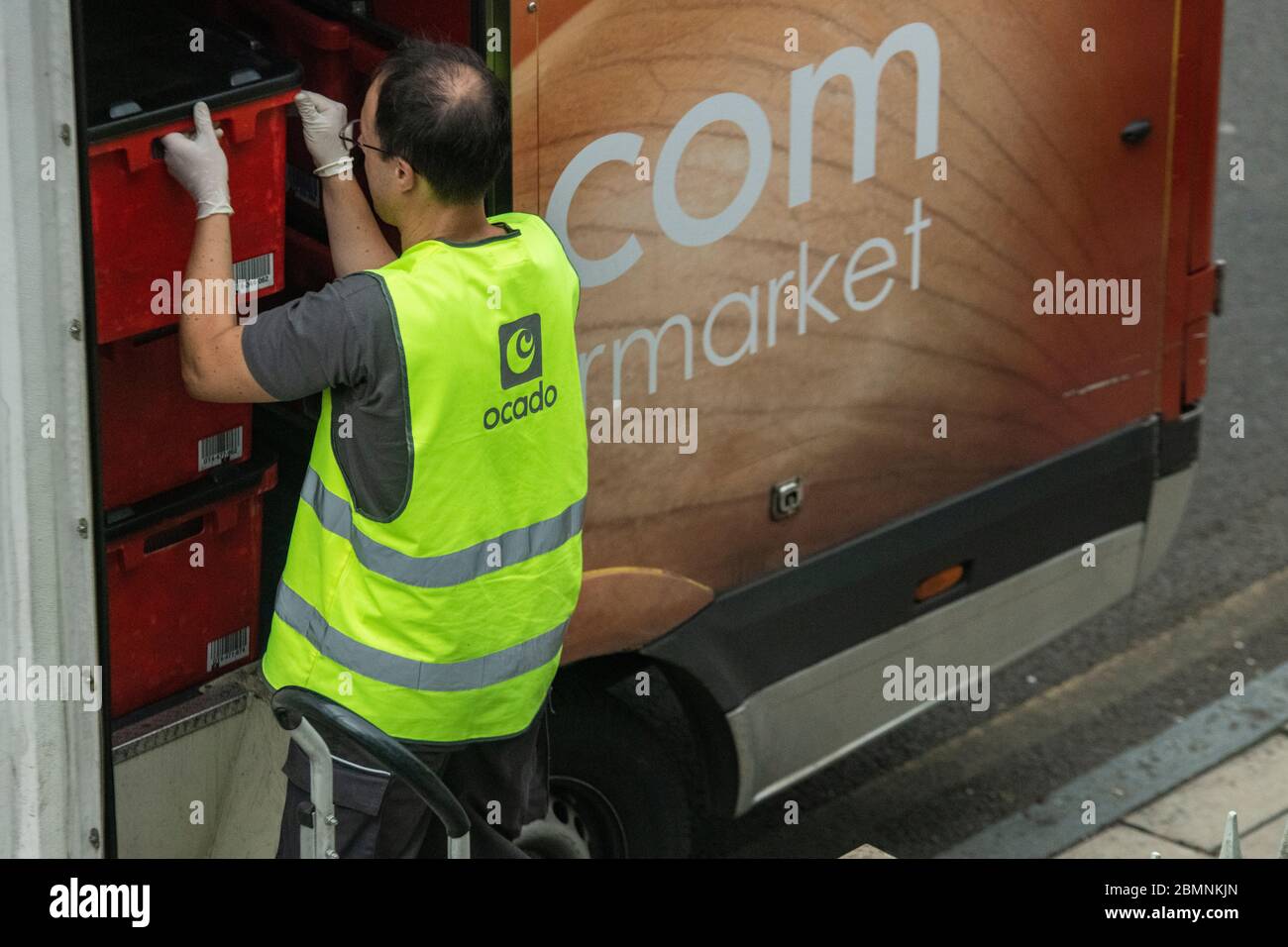 Waitrose supermarket lorry truck hi-res stock photography and images ...