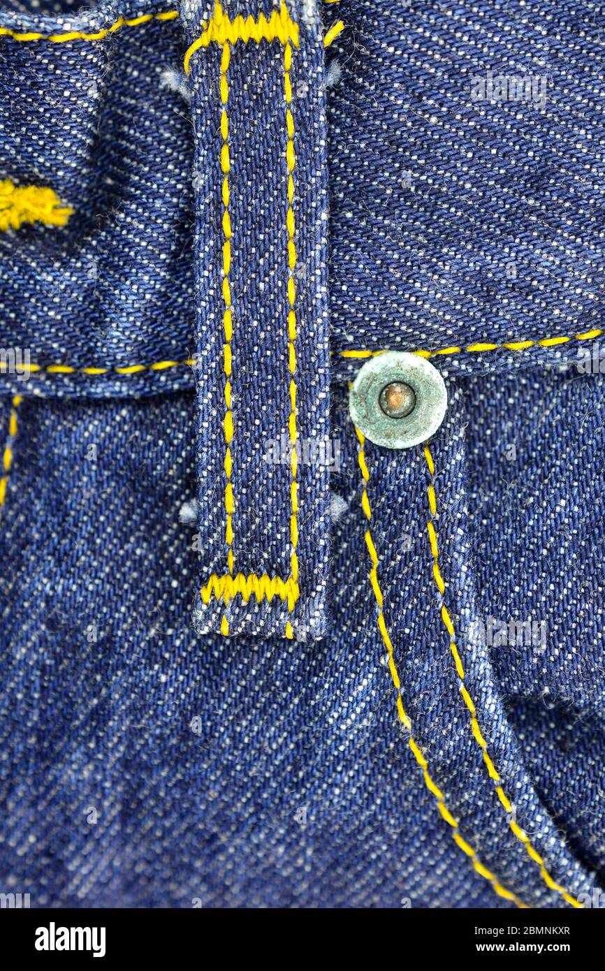 close up texture of a jeans image Stock Photo - Alamy