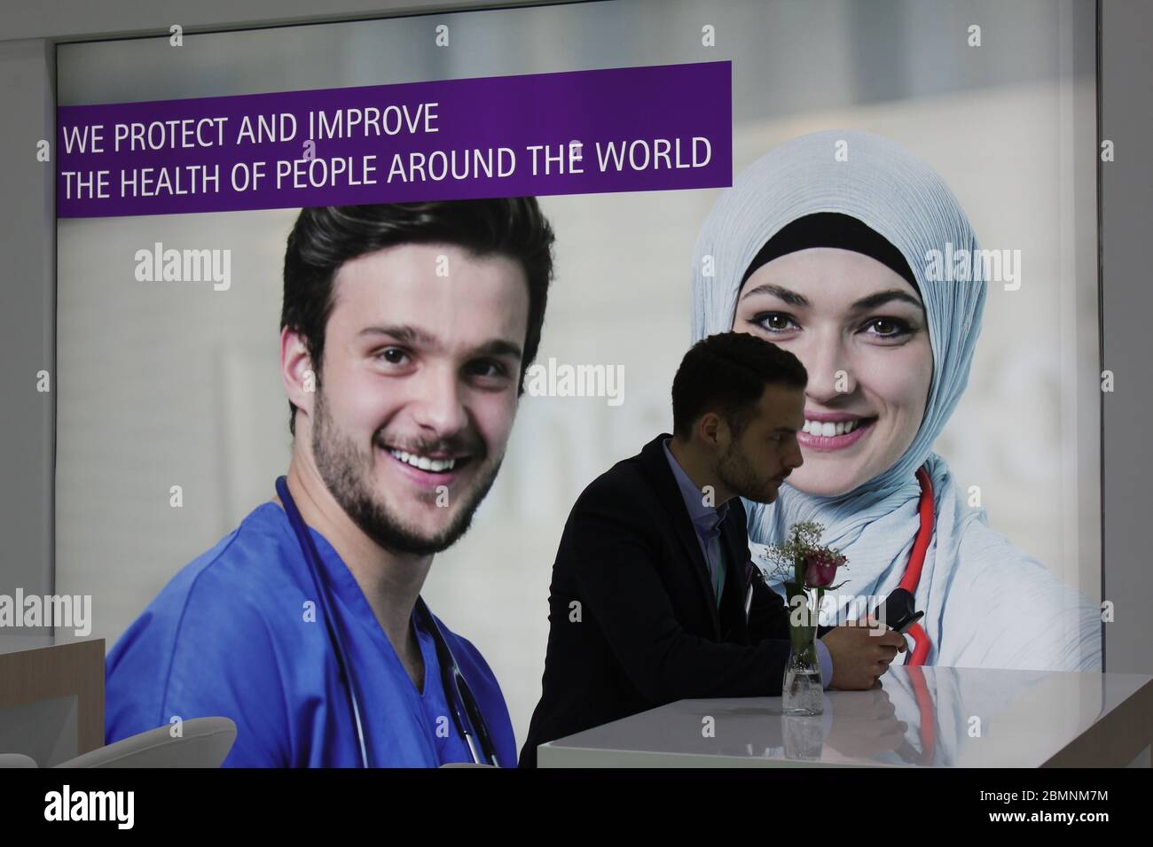 Scene at 'Arab Health 2020' trade show for the global healthcare ...