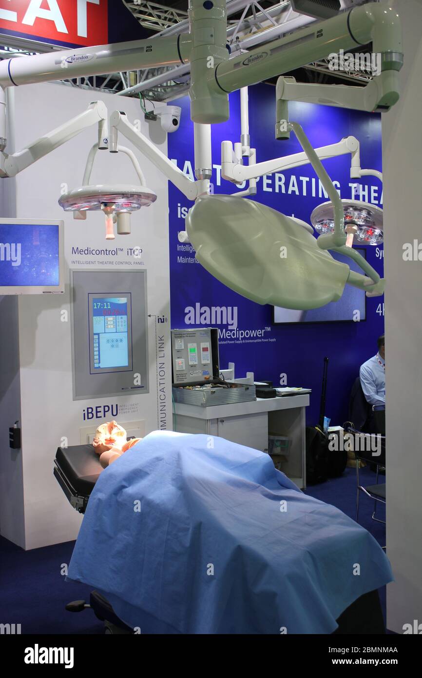 Scene at 'Arab Health 2020' trade show for the global healthcare ...