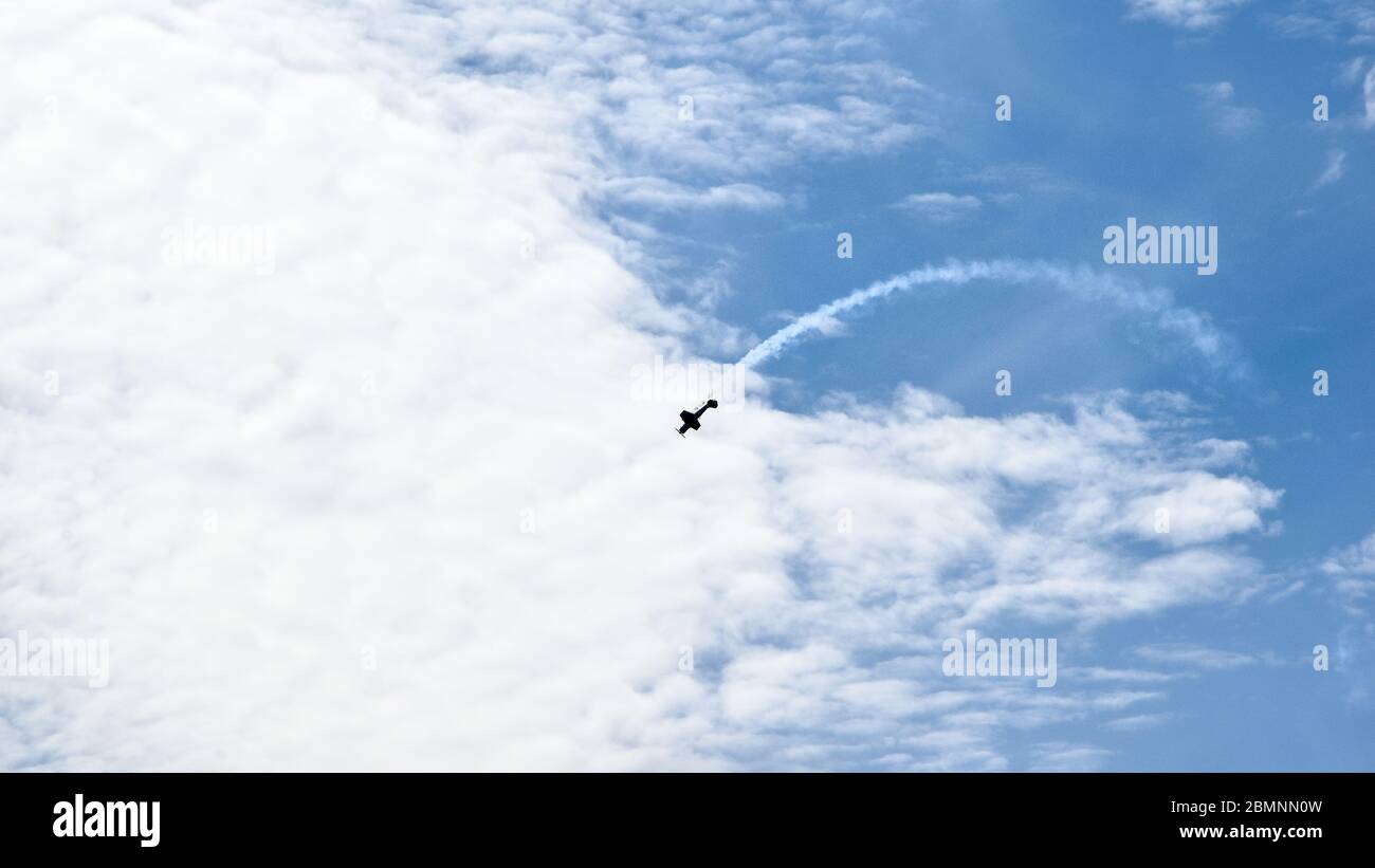 sport aircraft perform acrobatics at air shows Looping, Military ...