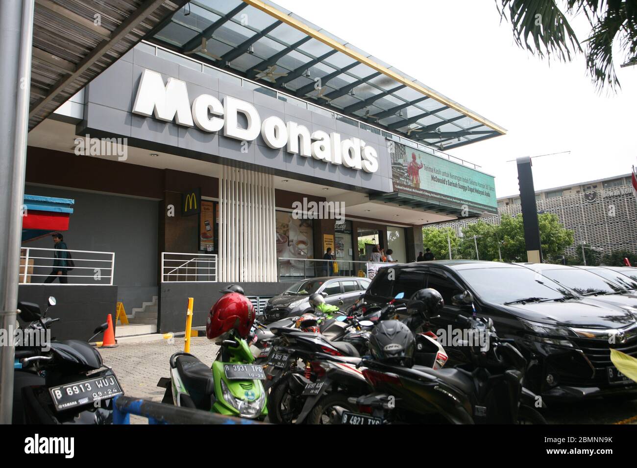 Jakarta, Indonesia. 10th May, 2020. McDonald's fast food outlets in ...