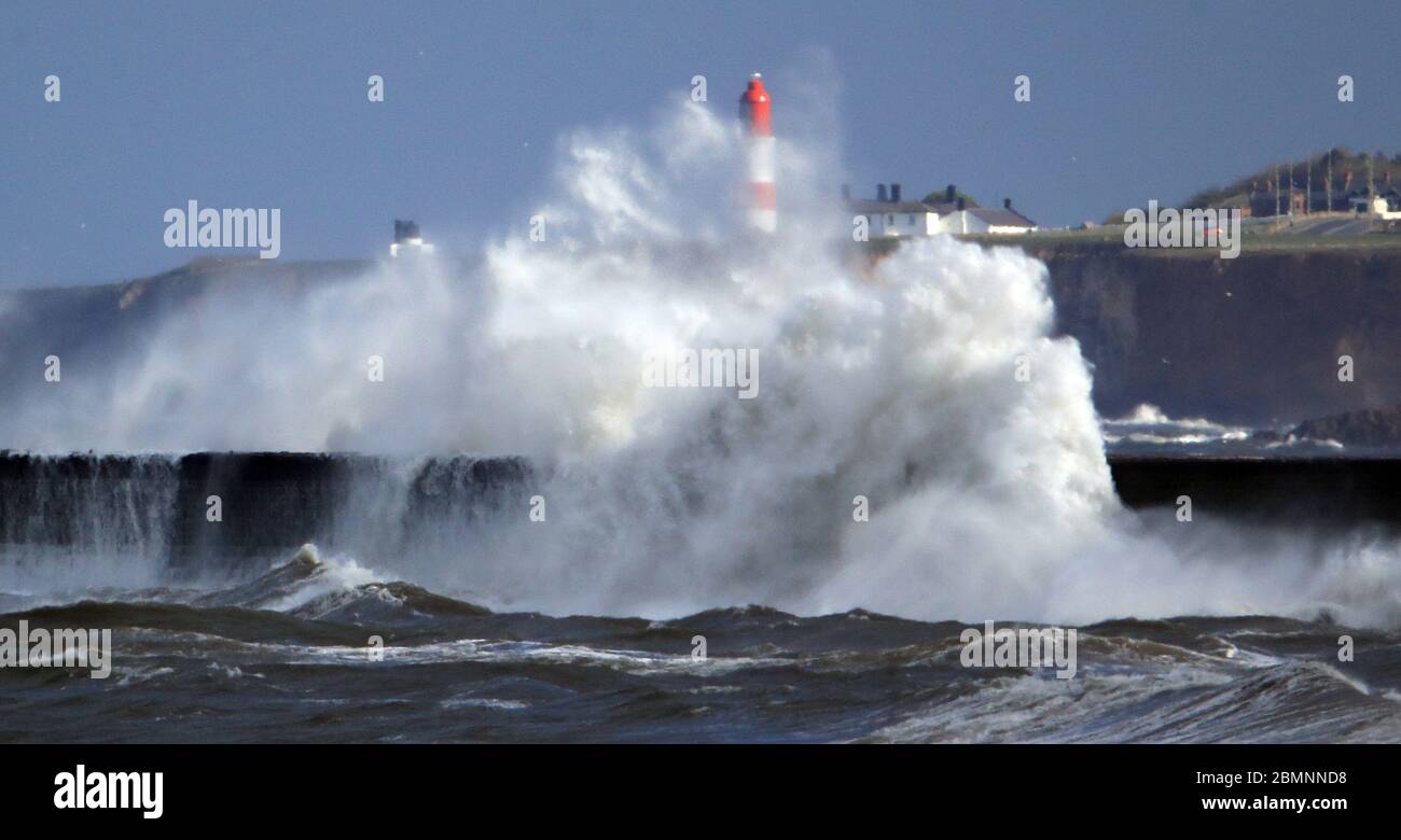 Souter lighthouse spring hi-res stock photography and images - Alamy