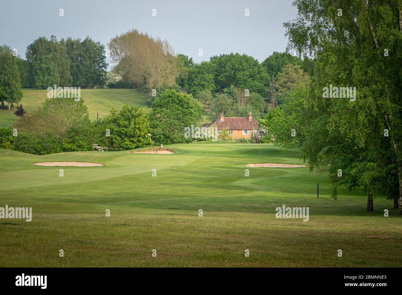 Empty golf course hi-res stock photography and images - Alamy