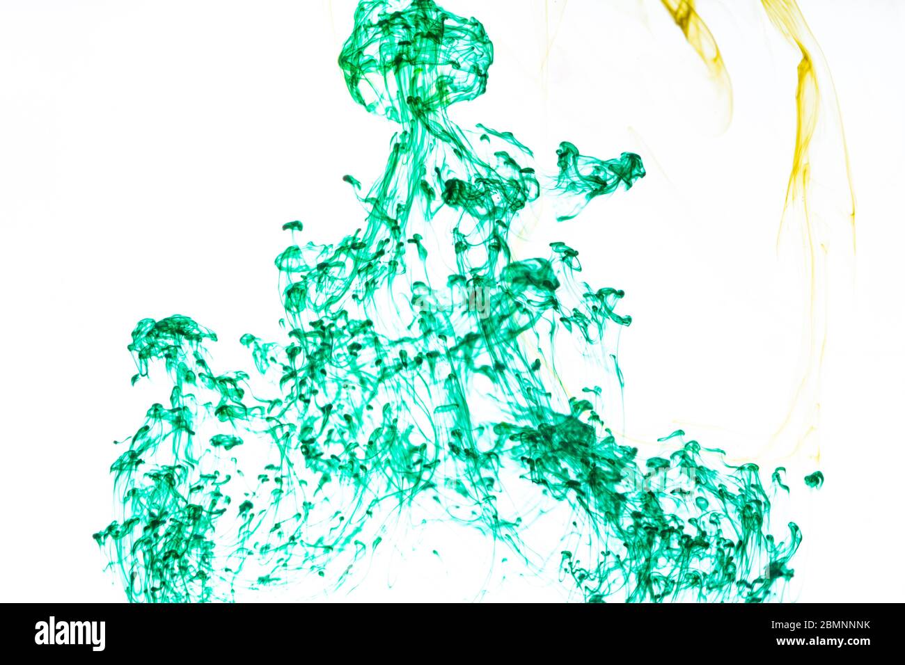 Acrylic colors and ink in water. Abstract background Stock Photo - Alamy