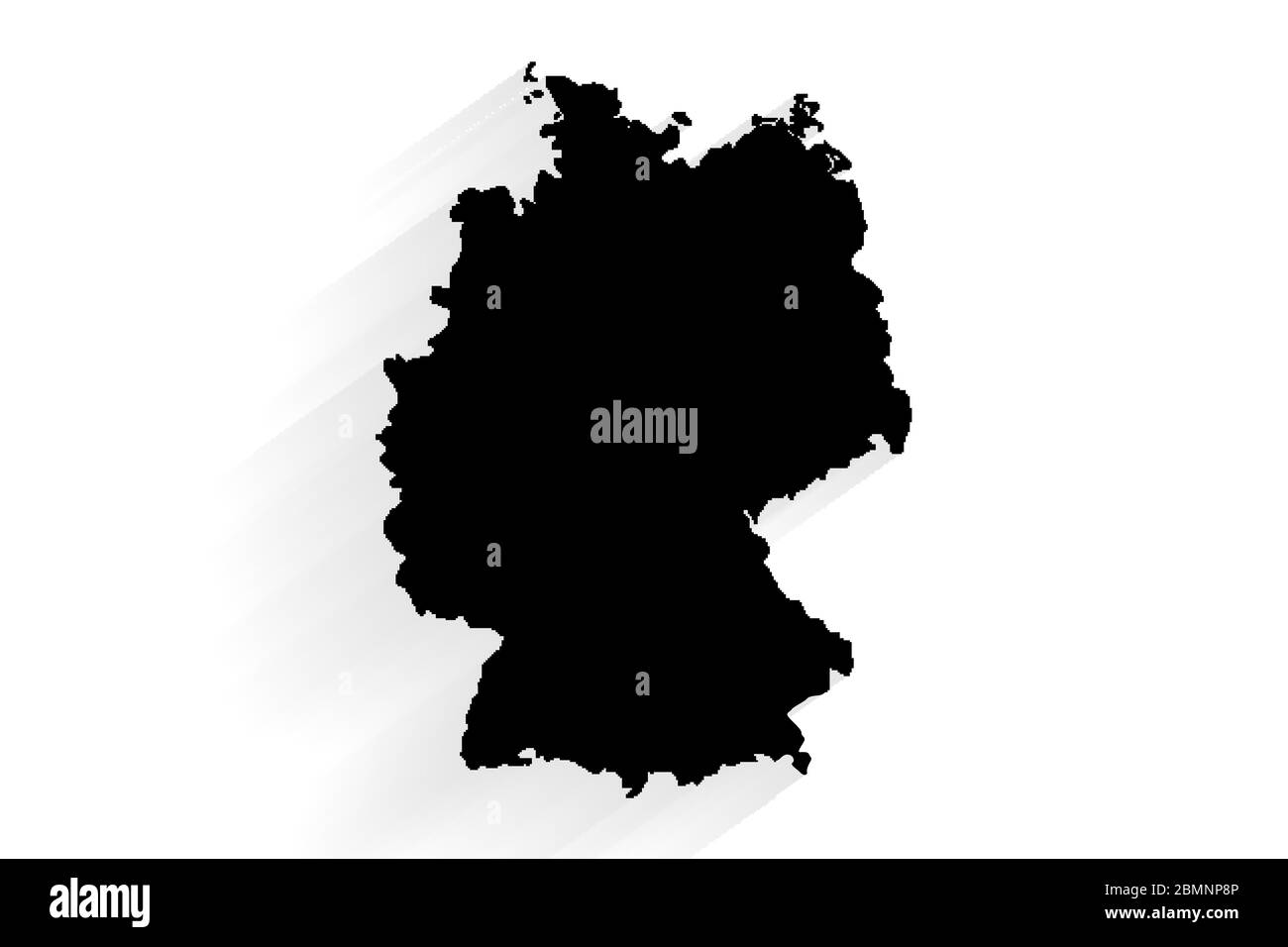 East west germany border map Black and White Stock Photos & Images - Alamy