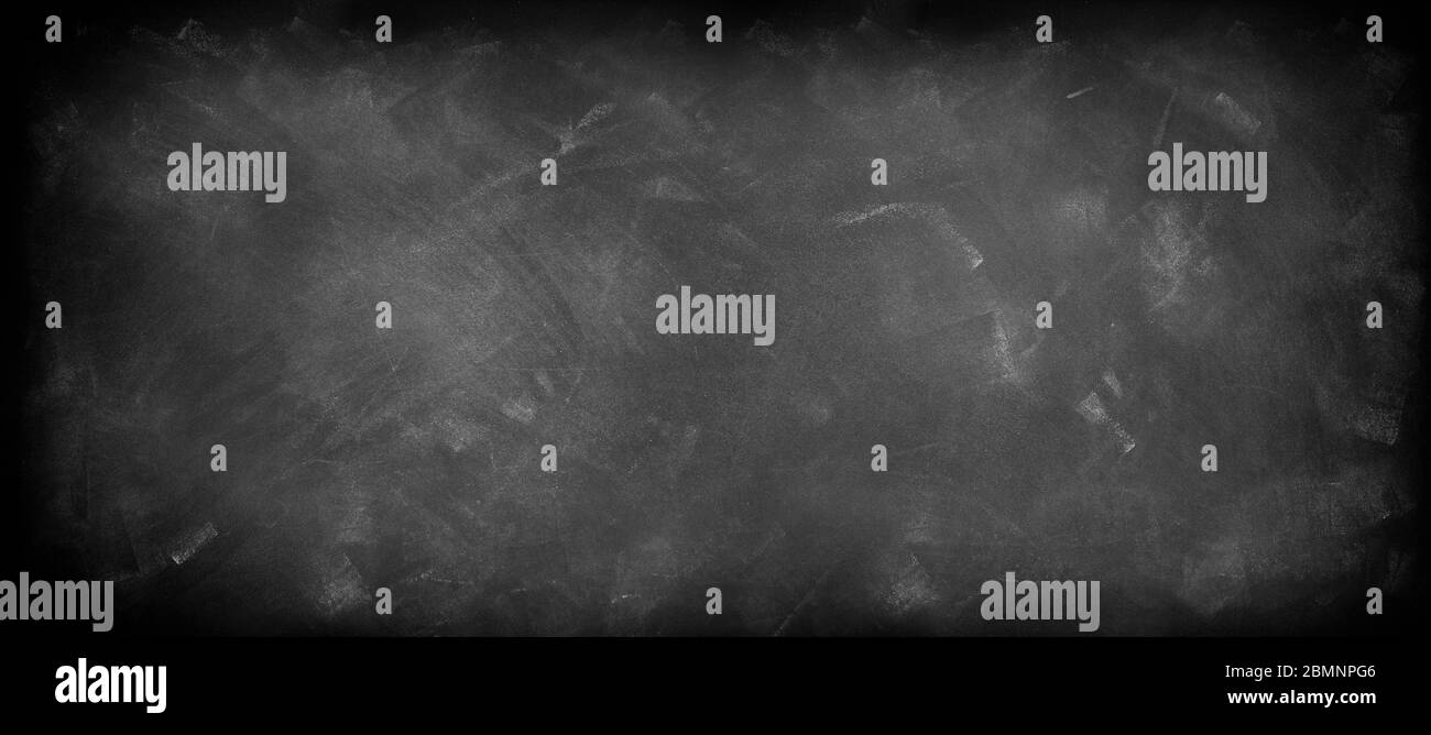 Chalk rubbed out on blackboard background Stock Photo - Alamy