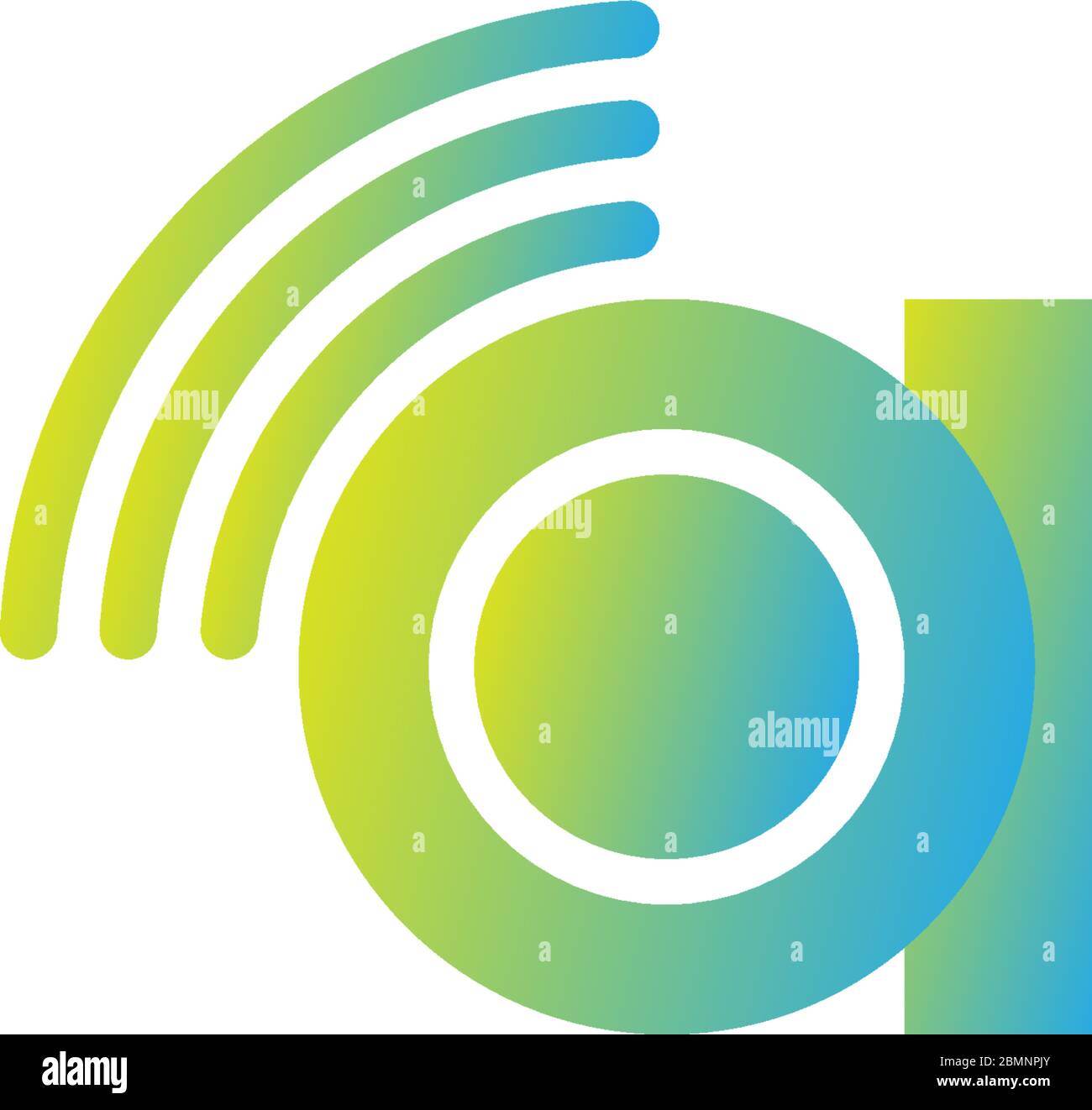 Letter A Wireless Internet logo illustration Stock Vector Image & Art ...