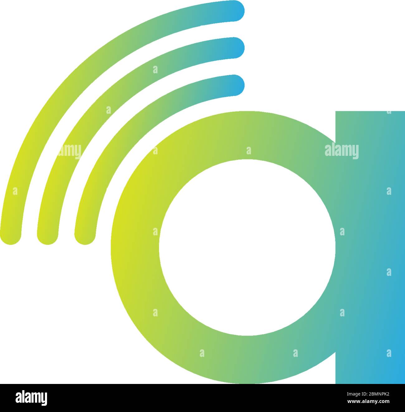 Letter A Wireless Internet logo illustration Stock Vector Image & Art ...