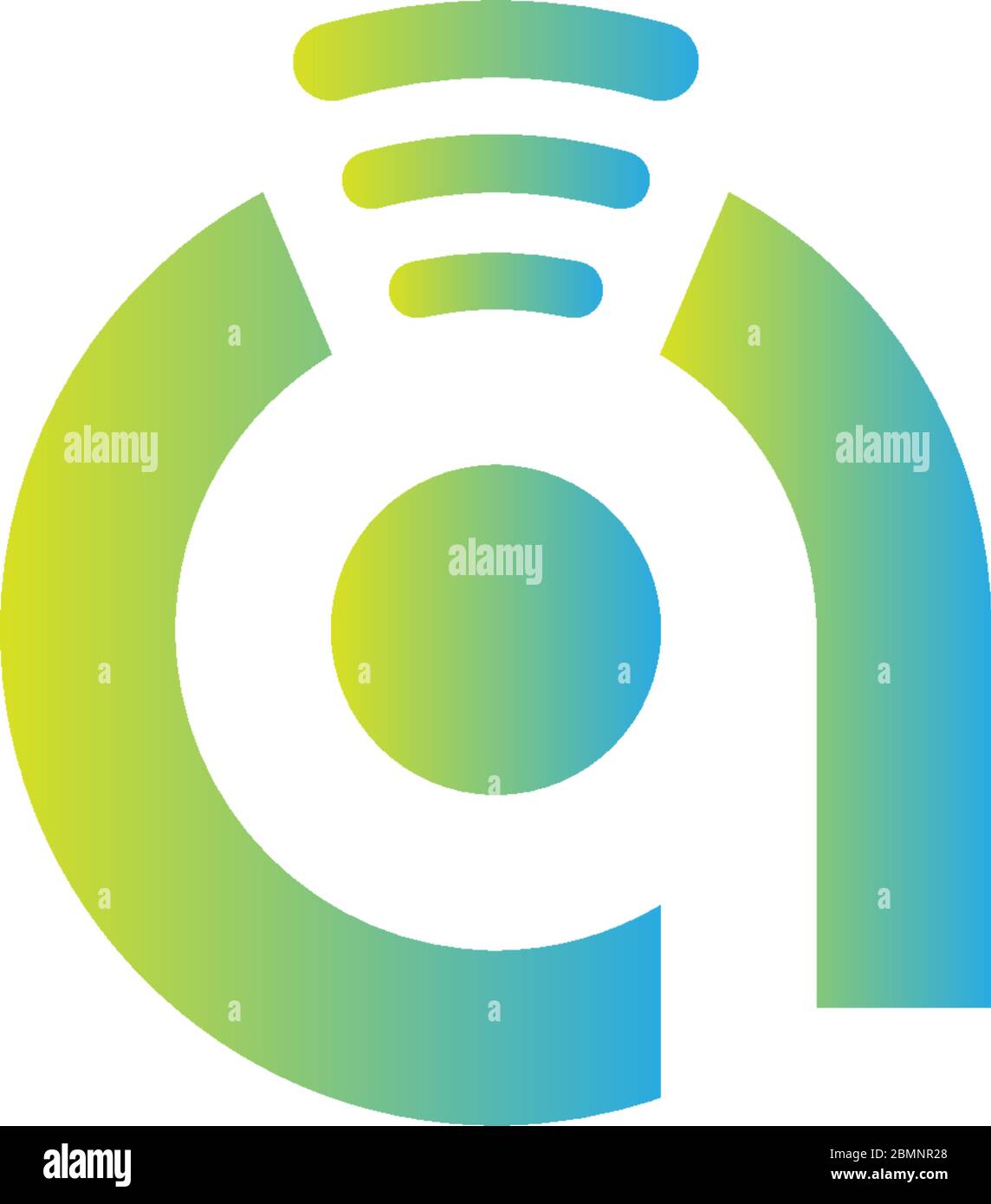 Letter A Wireless Internet logo illustration Stock Vector Image & Art ...