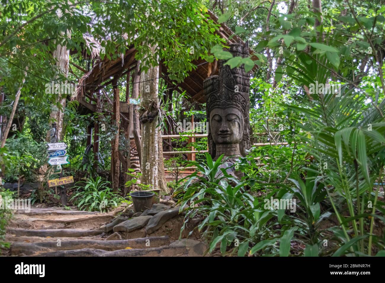 temple on the way to long beach Stock Photo - Alamy