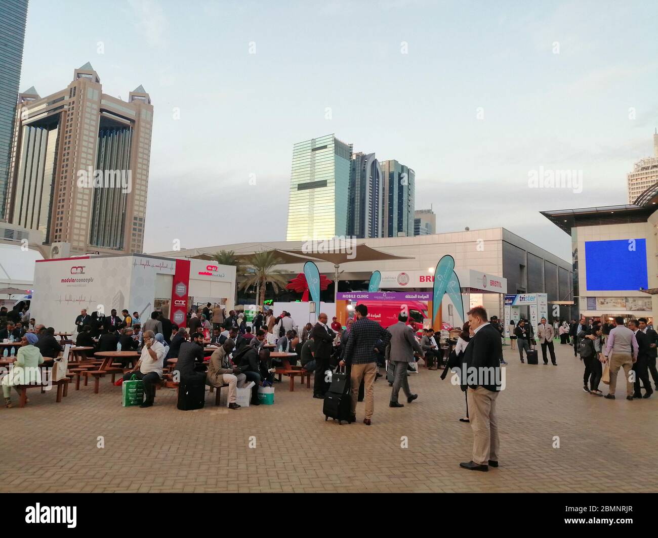 Scene at 'Arab Health 2020' trade show for the global healthcare ...