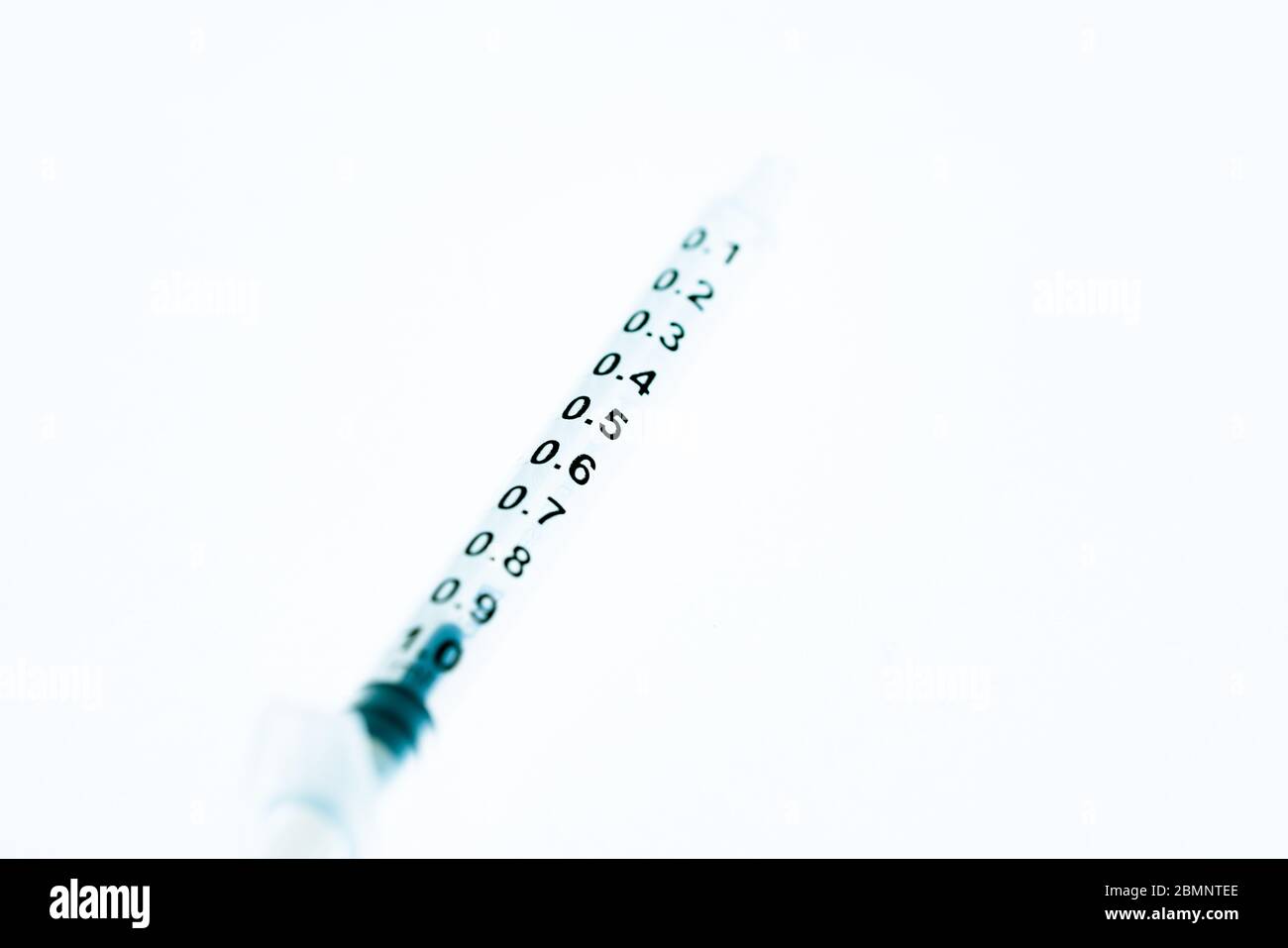 plastic disposable medical syringe Stock Photo - Alamy