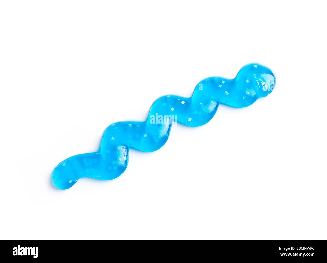Toothpaste. Wave . Top view. Flat lay. On white background Stock Photo ...
