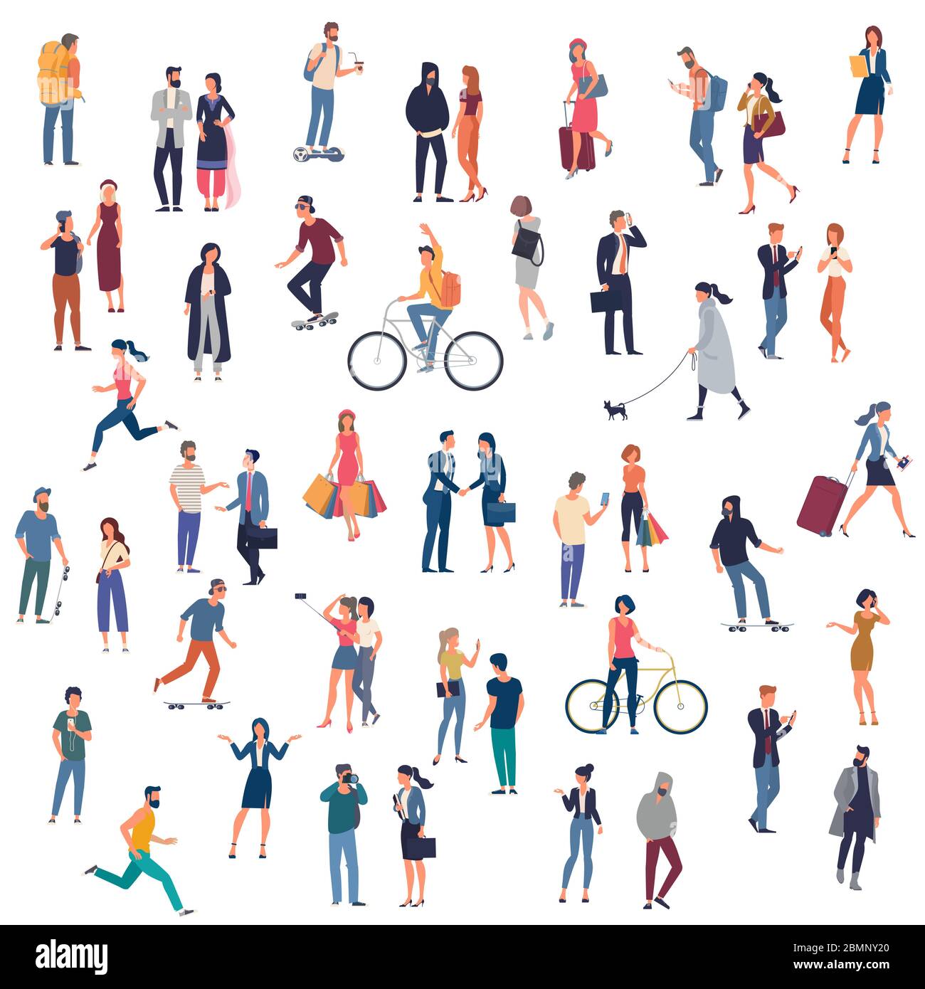 people characters various activities Stock Vector Image & Art - Alamy