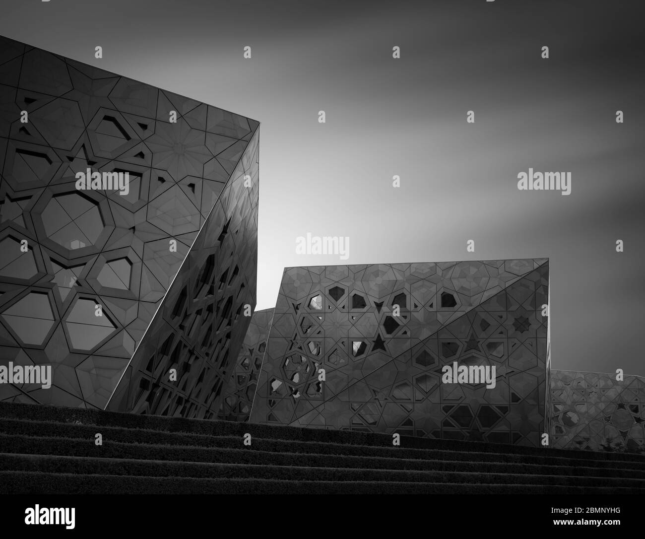 A long exposure of the Kuwait Opera House in Kuwait City Stock Photo ...