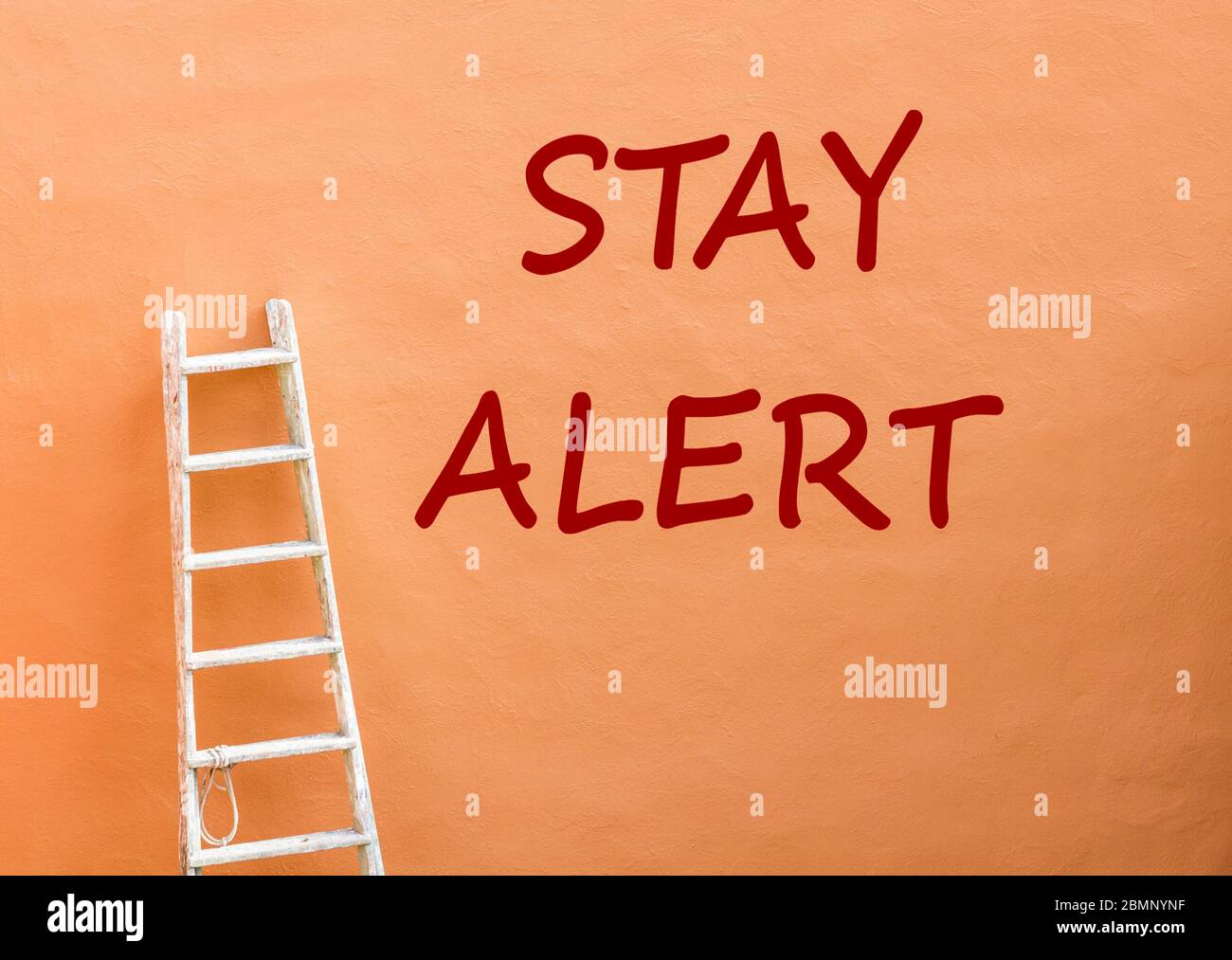 Stay alert sign hi-res stock photography and images - Alamy