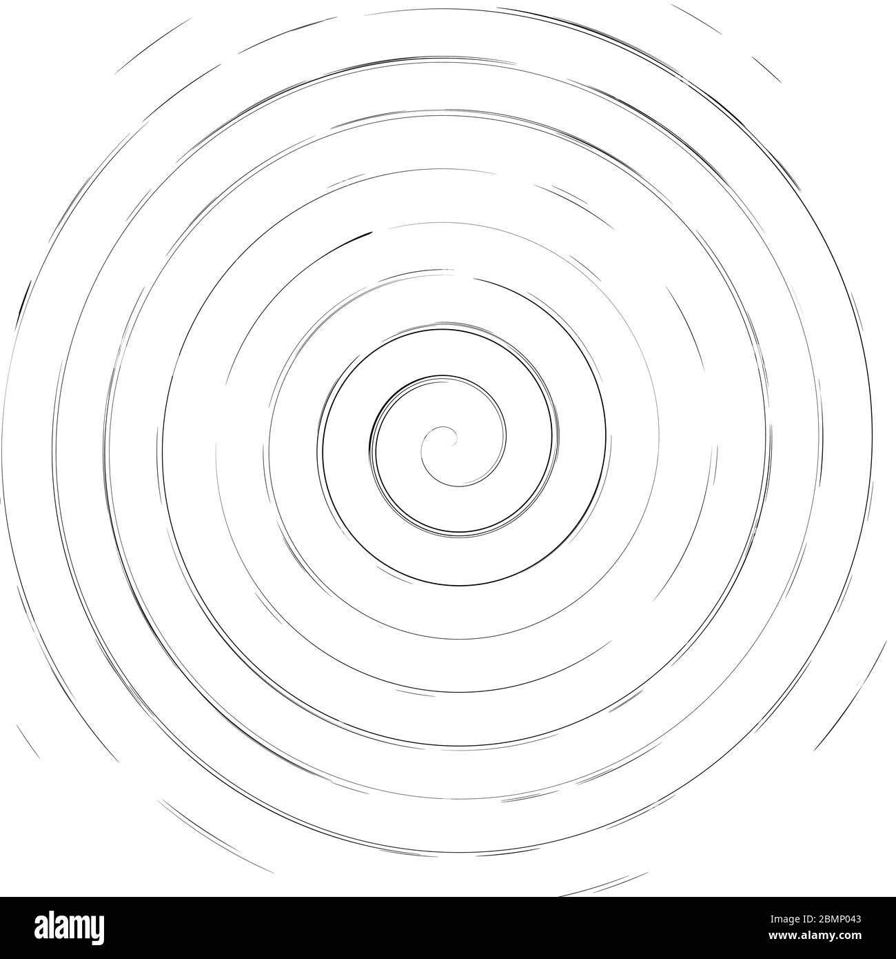 Vortex futuristic hypnotic round spiral background. Stock vector ...