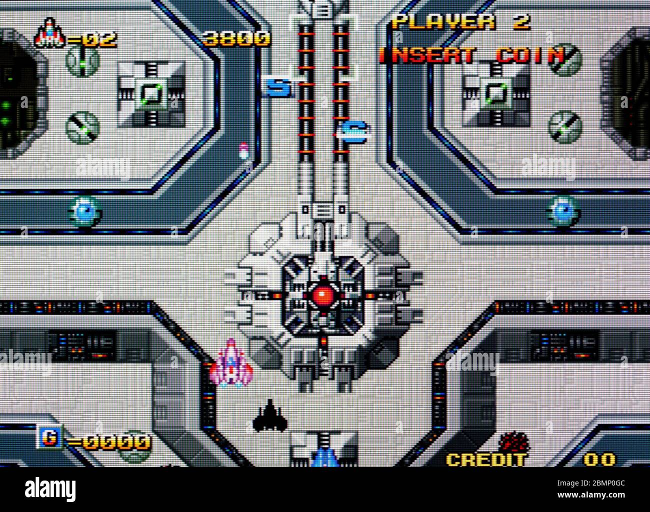 Alpha Mission II 2 - SNK Neo-Geo NeoGeo - Editorial use only Stock ...