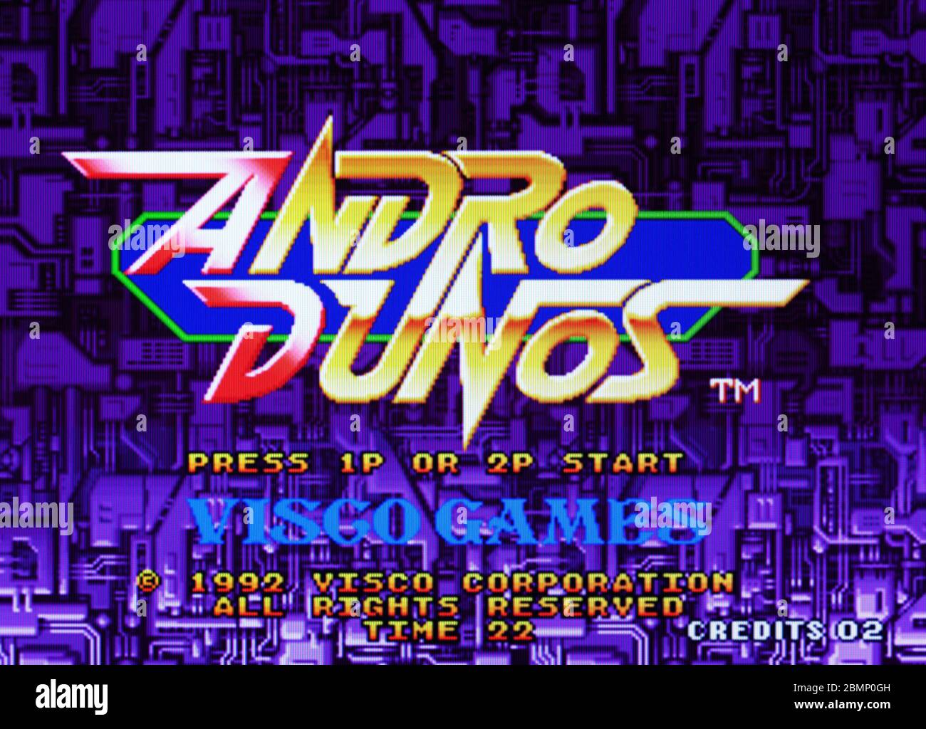 Andro Dunos - SNK Neo-Geo NeoGeo - Editorial use only Stock Photo - Alamy