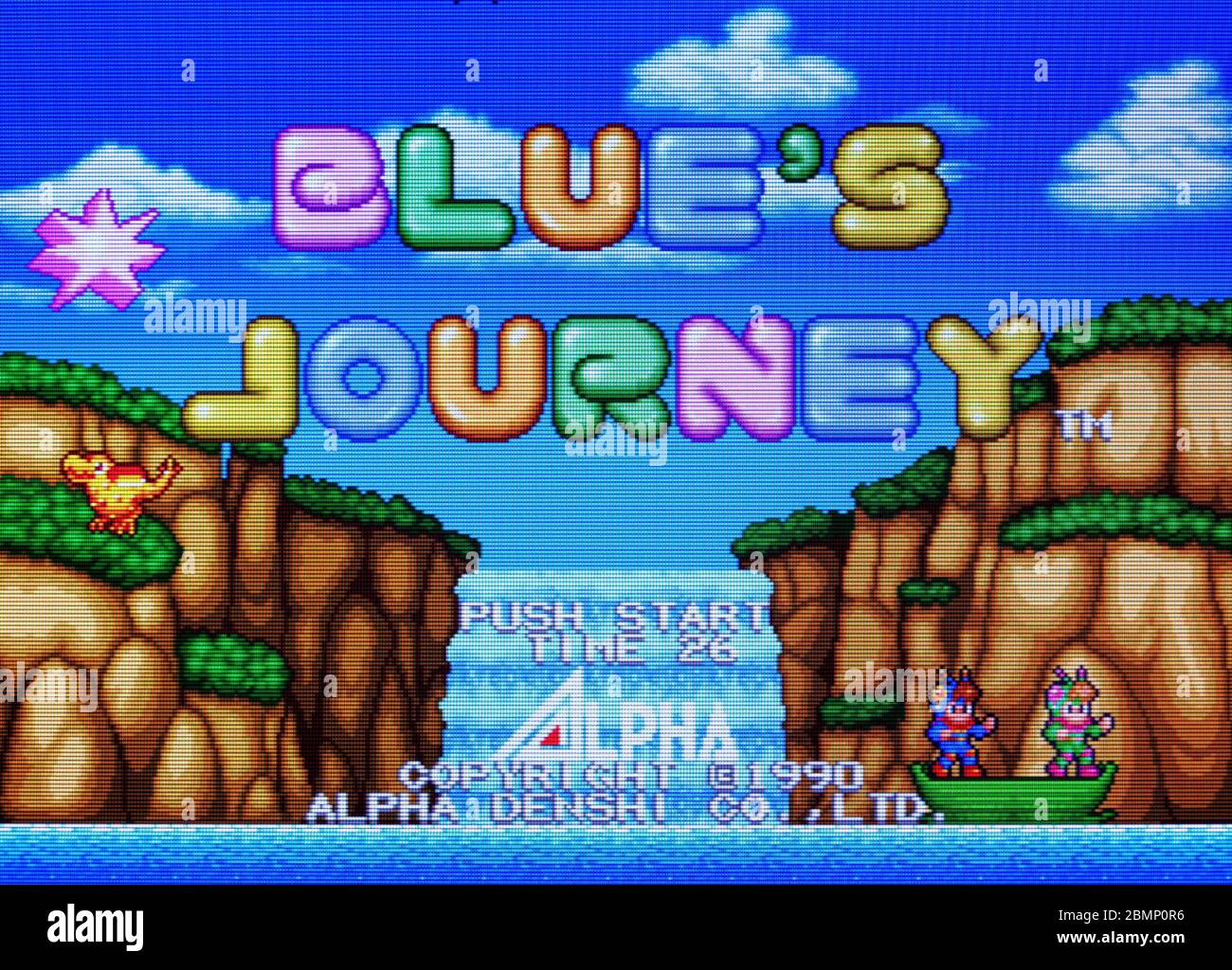 Blue's Journey - SNK Neo-Geo NeoGeo - Editorial use only Stock Photo ...