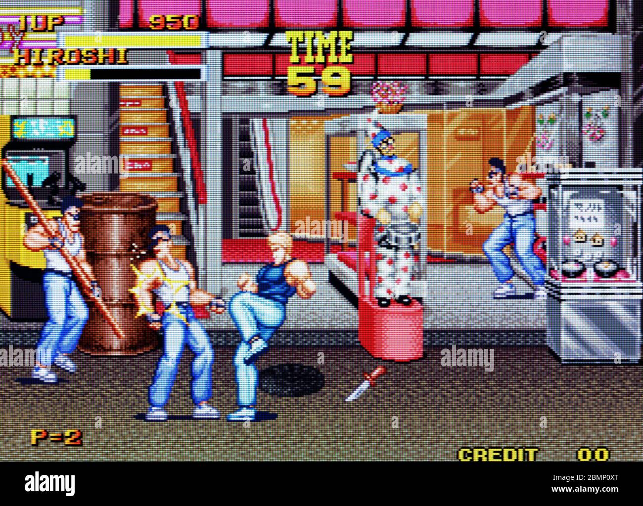 Burning Fight - SNK Neo-Geo NeoGeo - Editorial use only Stock Photo - Alamy